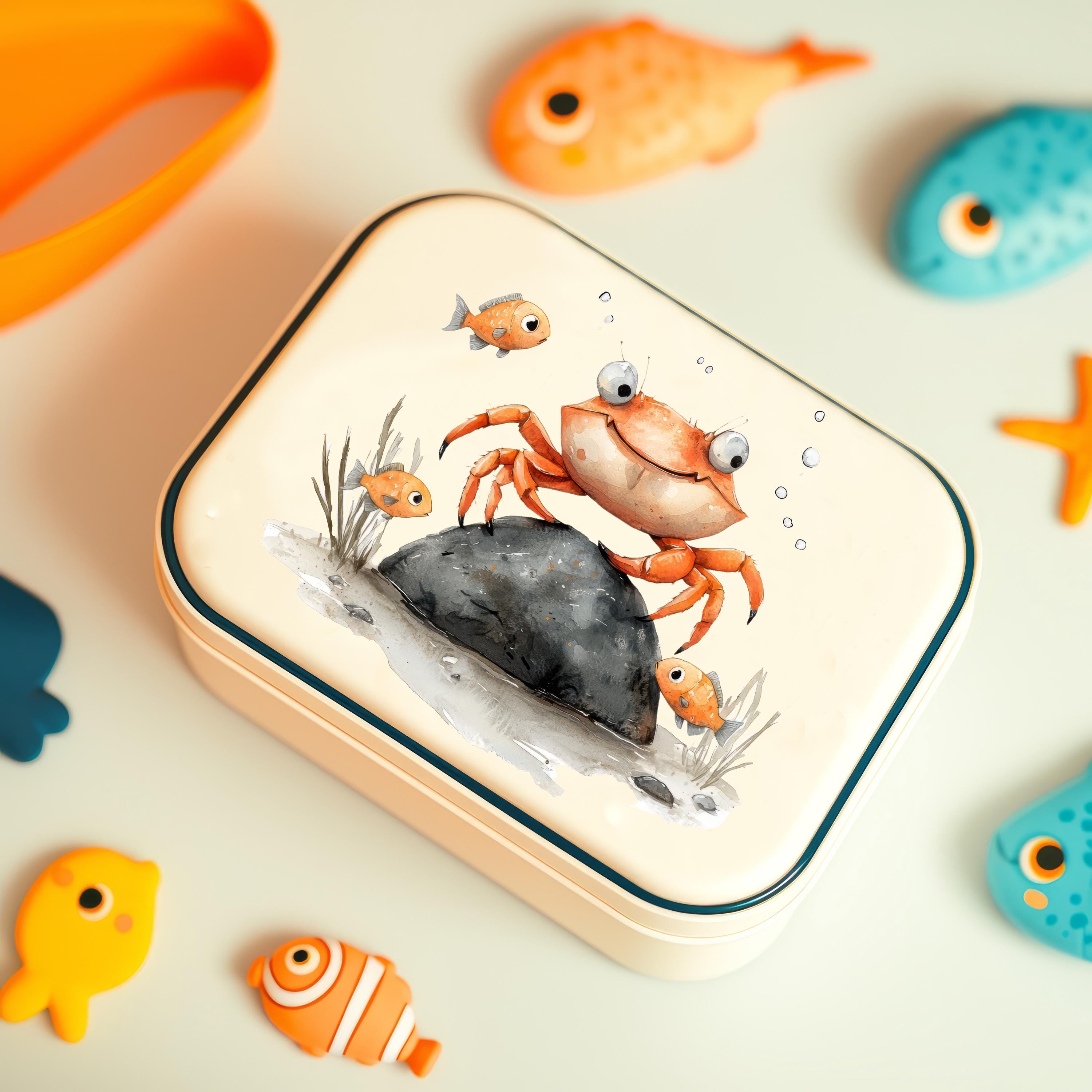 Watercolor Sea Life Clipart: Ocean Animals PNG (36 Files) - Etsy