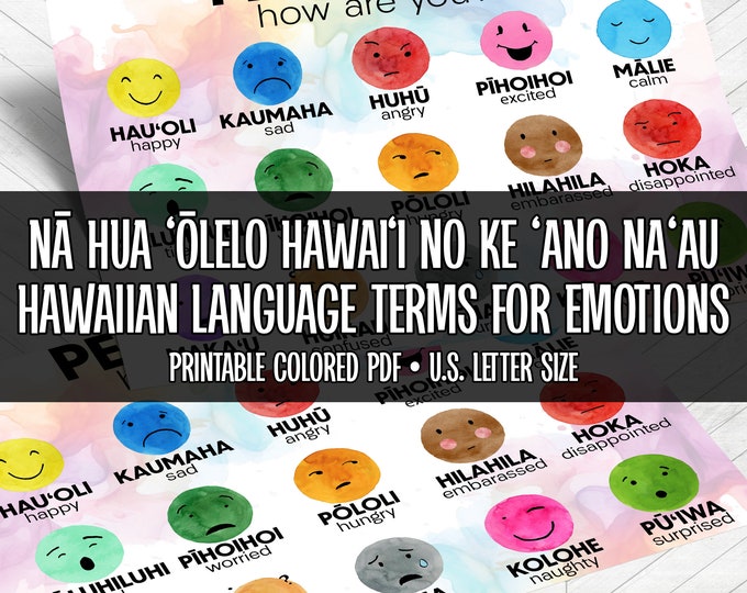 Keiki's First ʻŌlelo Hawaiʻi Flashcards, Hawaiian Flashcards, Hawaiian ...