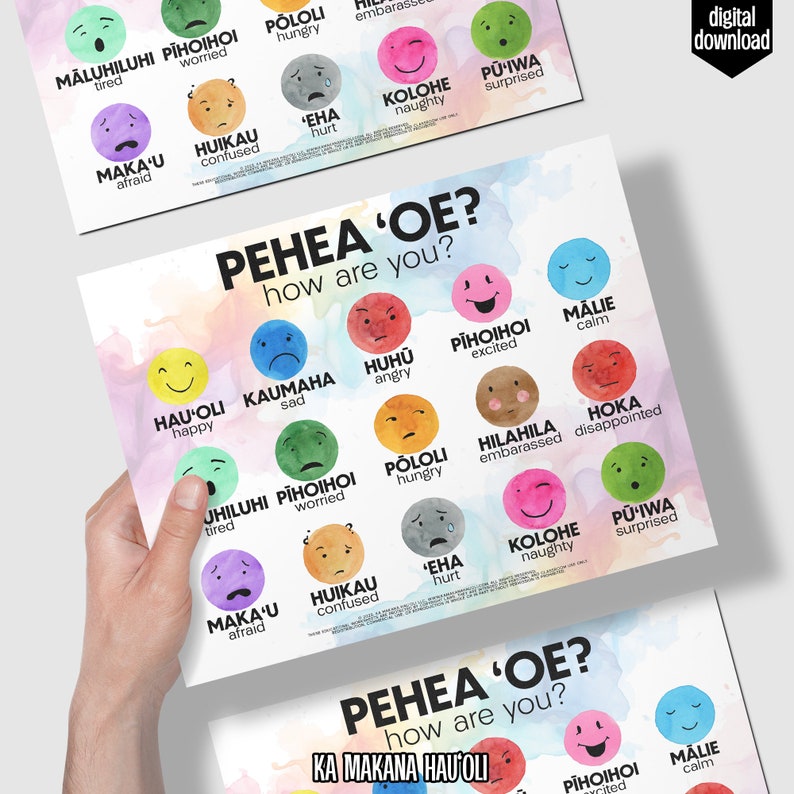 Hawaiian Language Terms for Emotions | Nā Hua ʻŌlelo Hawaiʻi ...