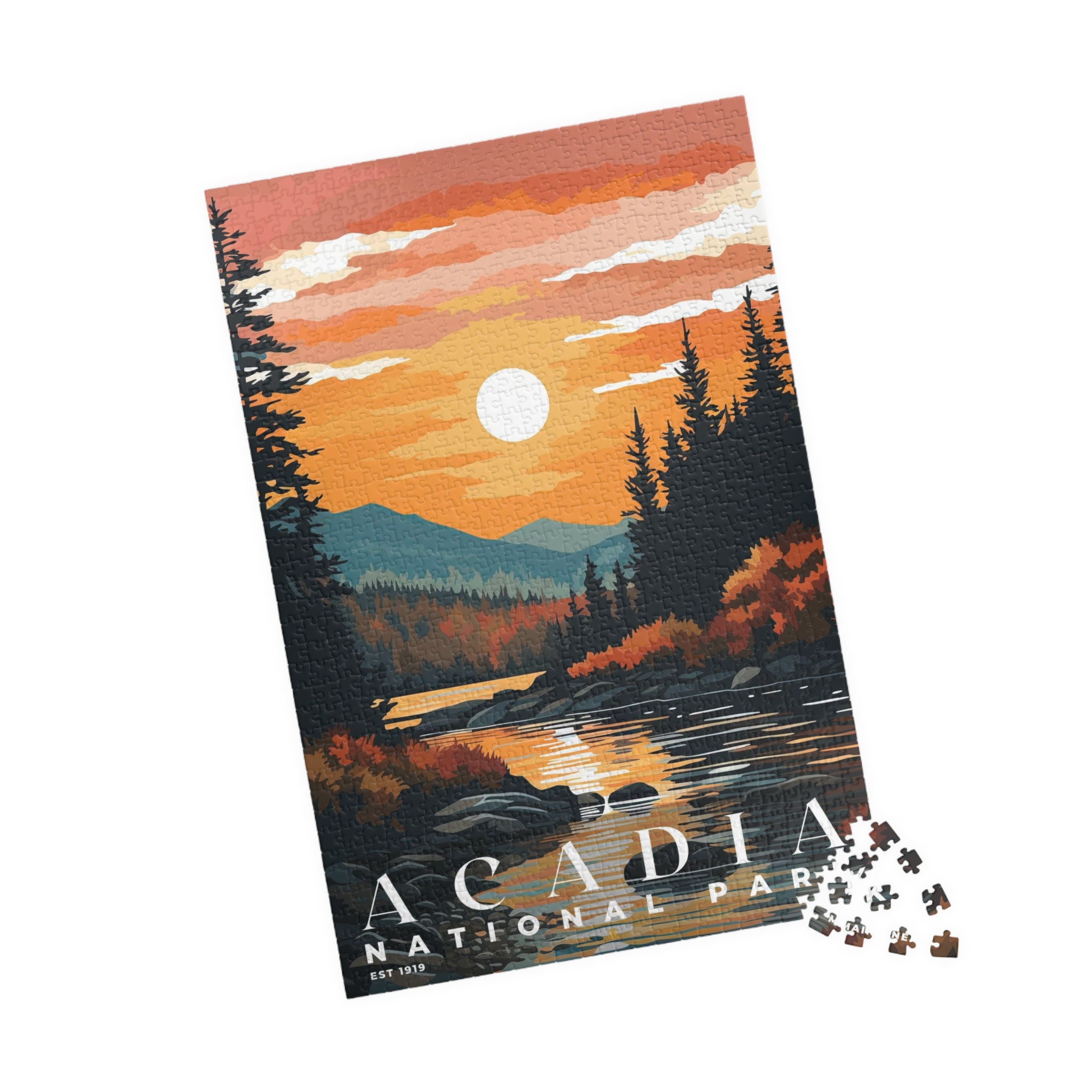 Acadia National Park Jigsaw Puzzle, 1000 Pieces Puzzle, Adults Puzzle ...