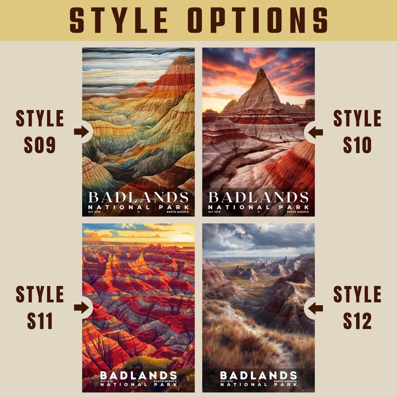 Badlands National Park Jigsaw Puzzle, 1000 Pieces Puzzle, Adults Puzzle ...