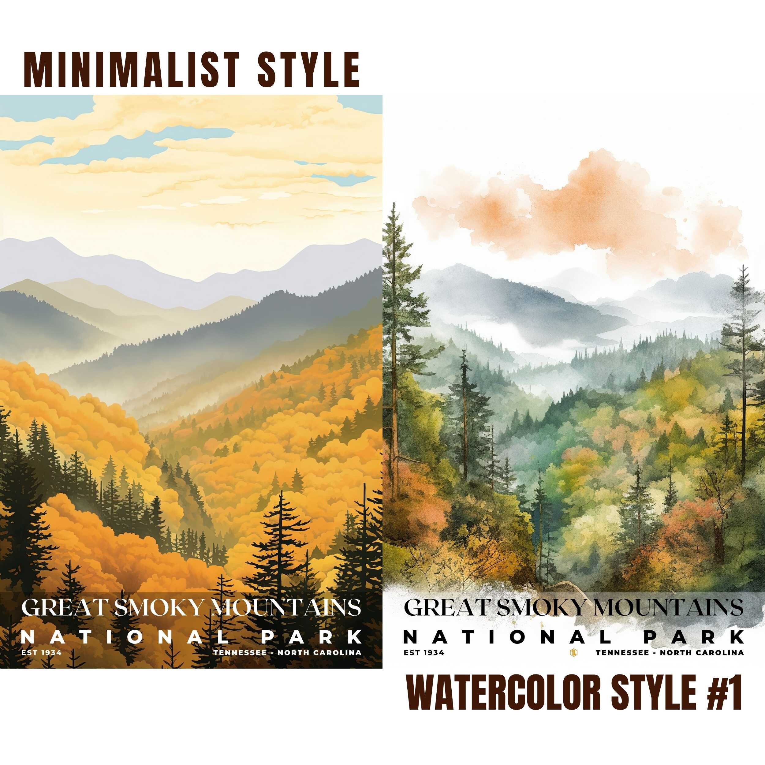 Great Smoky Mountains National Park Jigsaw Puzzle, 1000 Pieces Puzzle ...