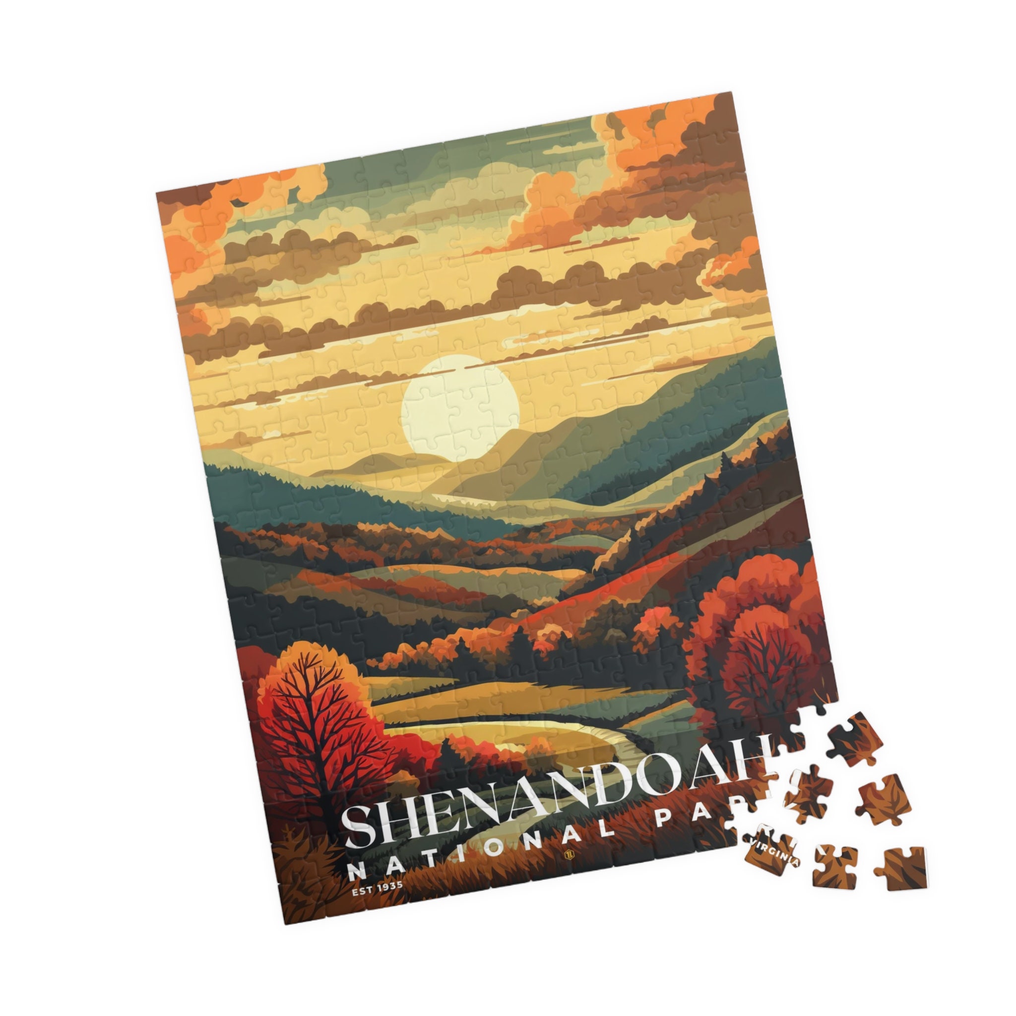 Shenandoah National Park Jigsaw Puzzle, 1000 Pieces Puzzle, Adults ...