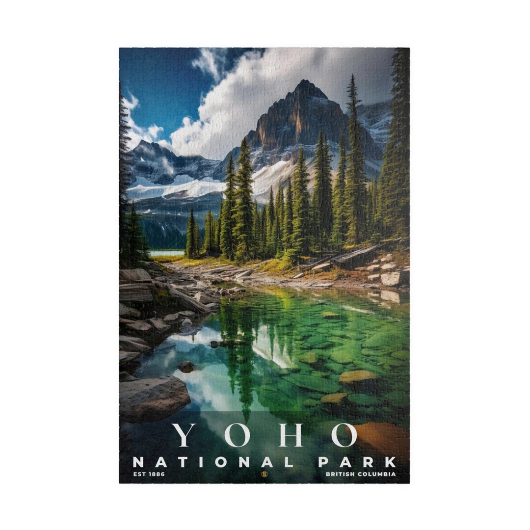 Yoho National Park Jigsaw Puzzle, 1000 Pieces Puzzle, Adults Puzzle ...