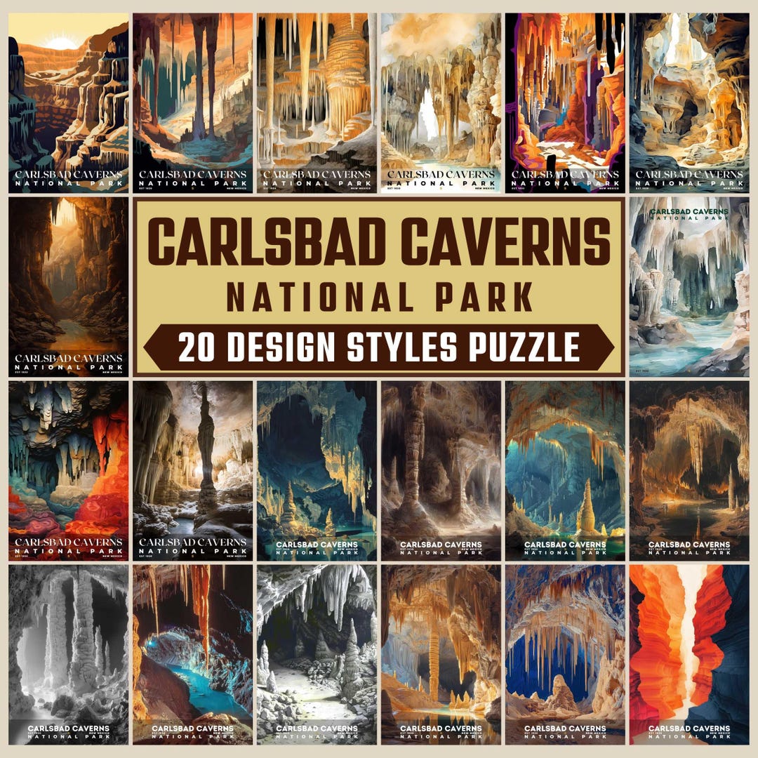 Carlsbad Caverns National Park Jigsaw Puzzle, 1000 Pieces Puzzle ...