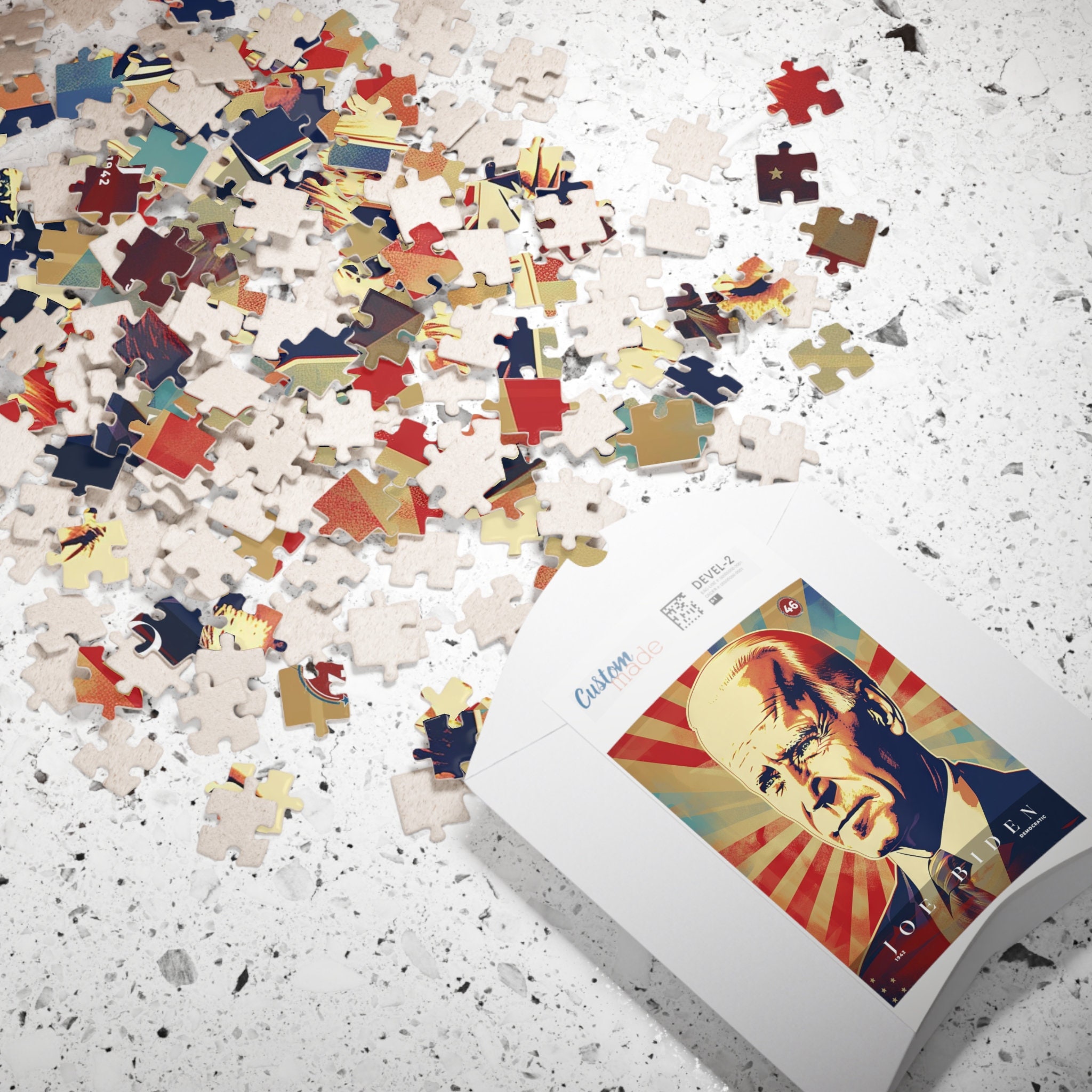 President Joe Biden Jigsaw Puzzle, 1000 Pieces Puzzle, Adults Puzzle ...