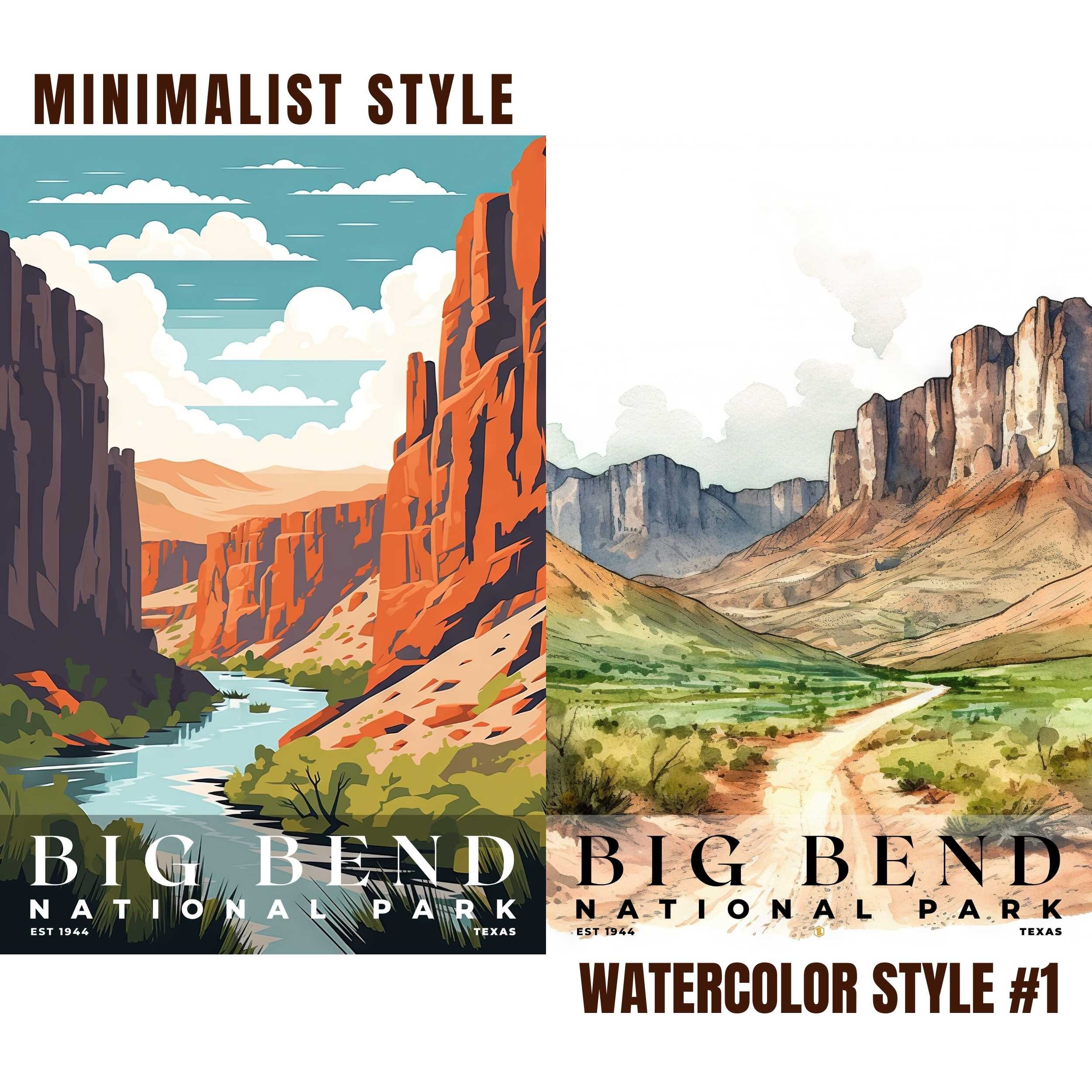 Big Bend National Park Jigsaw Puzzle, 1000 Pieces Puzzle, Adults Puzzle ...