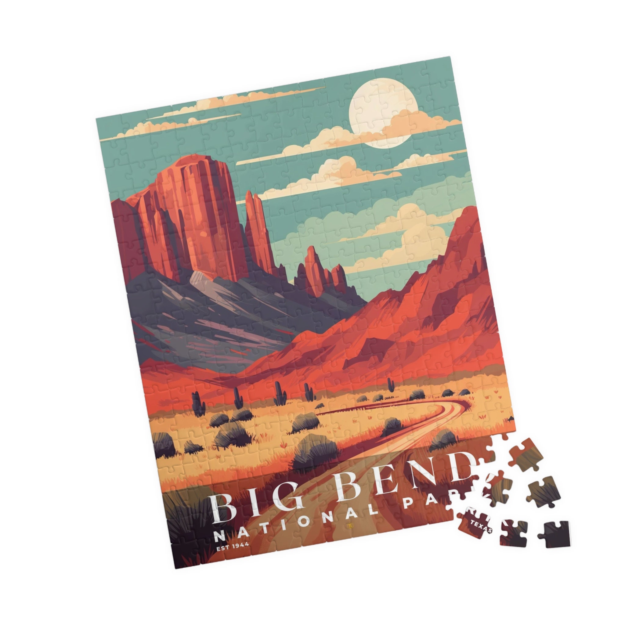 Big Bend National Park Jigsaw Puzzle, 1000 Pieces Puzzle, Adults Puzzle ...