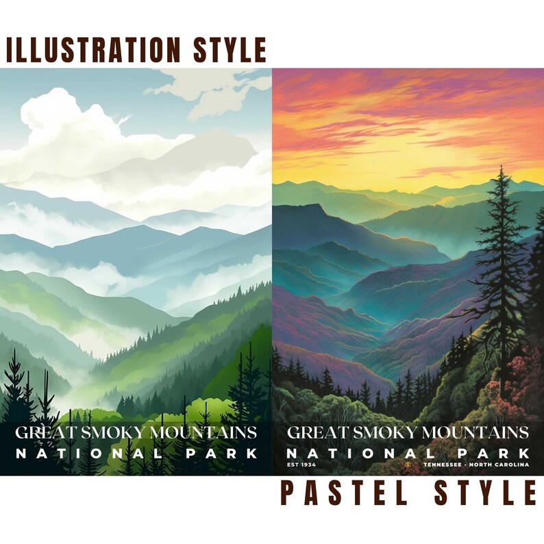 Great Smoky Mountains National Park Jigsaw Puzzle, 1000 Pieces Puzzle ...