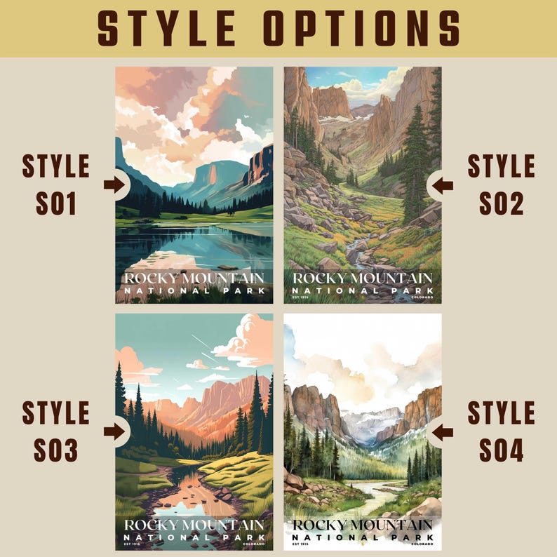 Rocky Mountain National Park Jigsaw Puzzle, 1000 Pieces Puzzle, Adults ...
