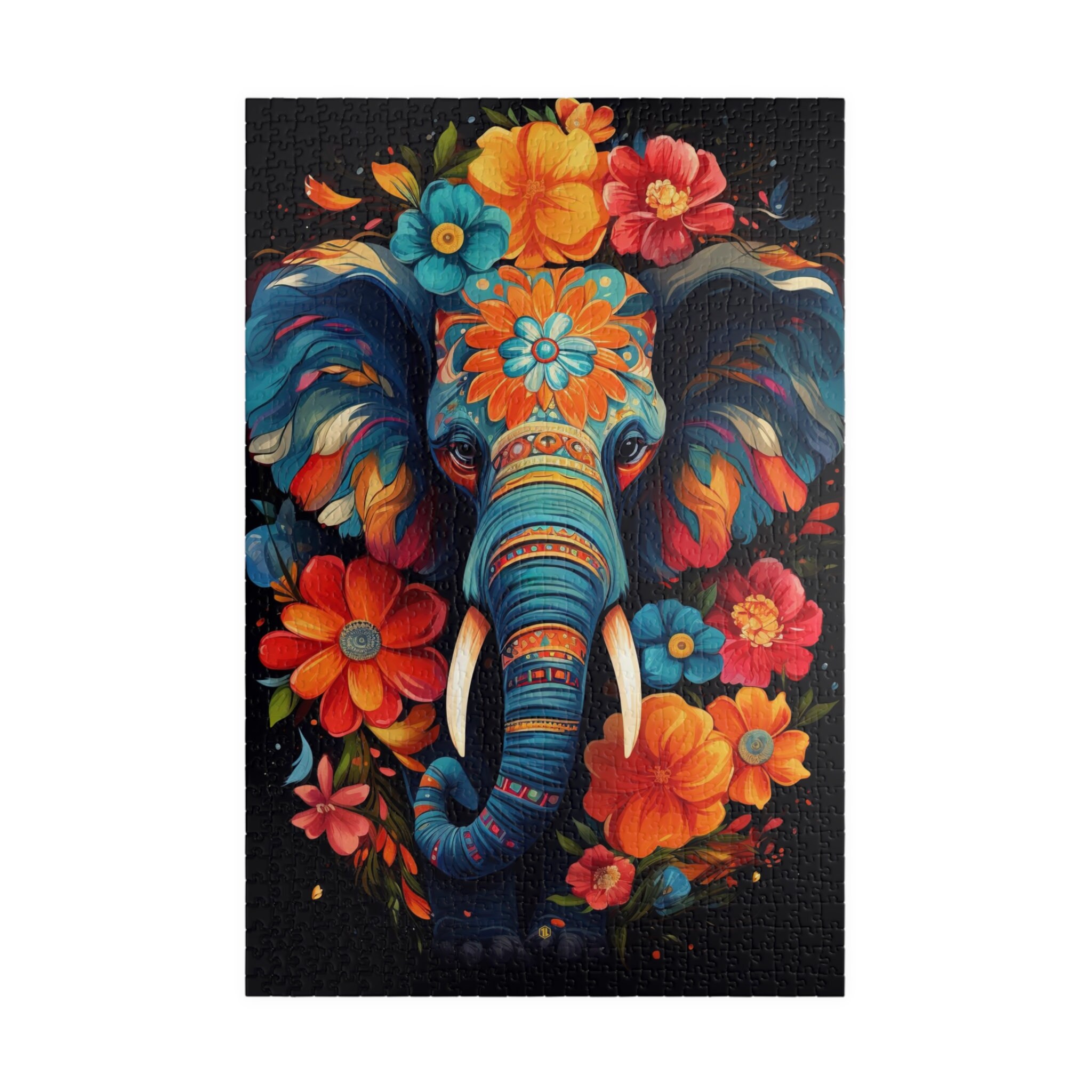 Elephant Jigsaw Puzzle, 1000 Pieces Puzzle, Adults Puzzle, Unique ...