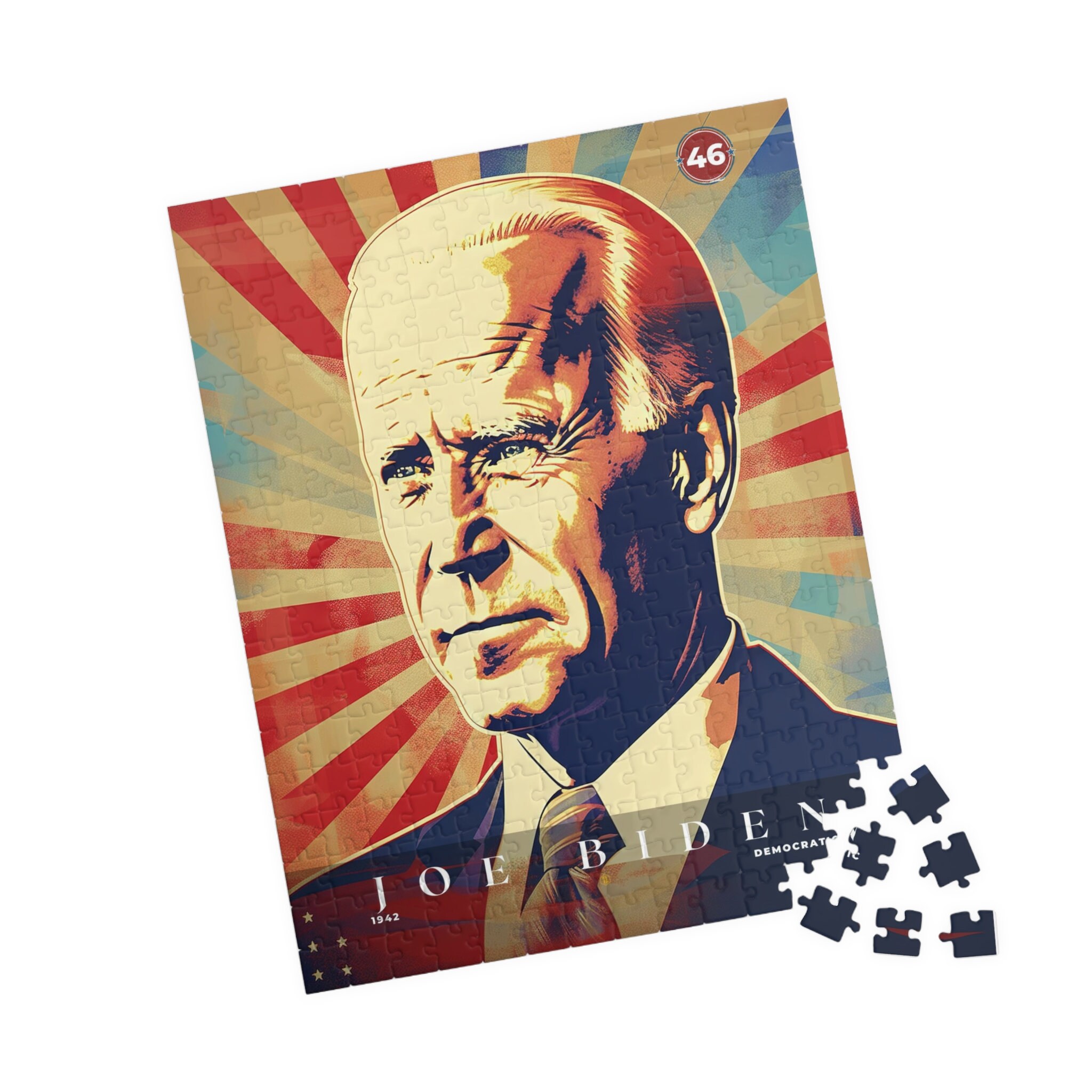 President Joe Biden Jigsaw Puzzle, 1000 Pieces Puzzle, Adults Puzzle ...