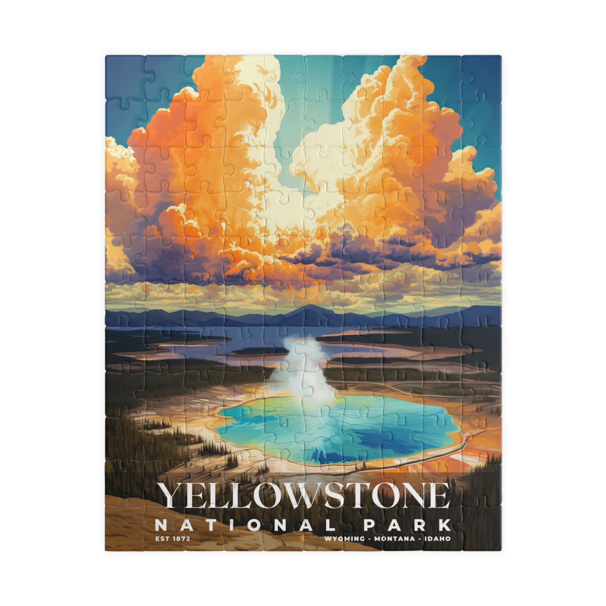 Yellowstone National Park Jigsaw Puzzle, 1000 Pieces Puzzle, Adults ...