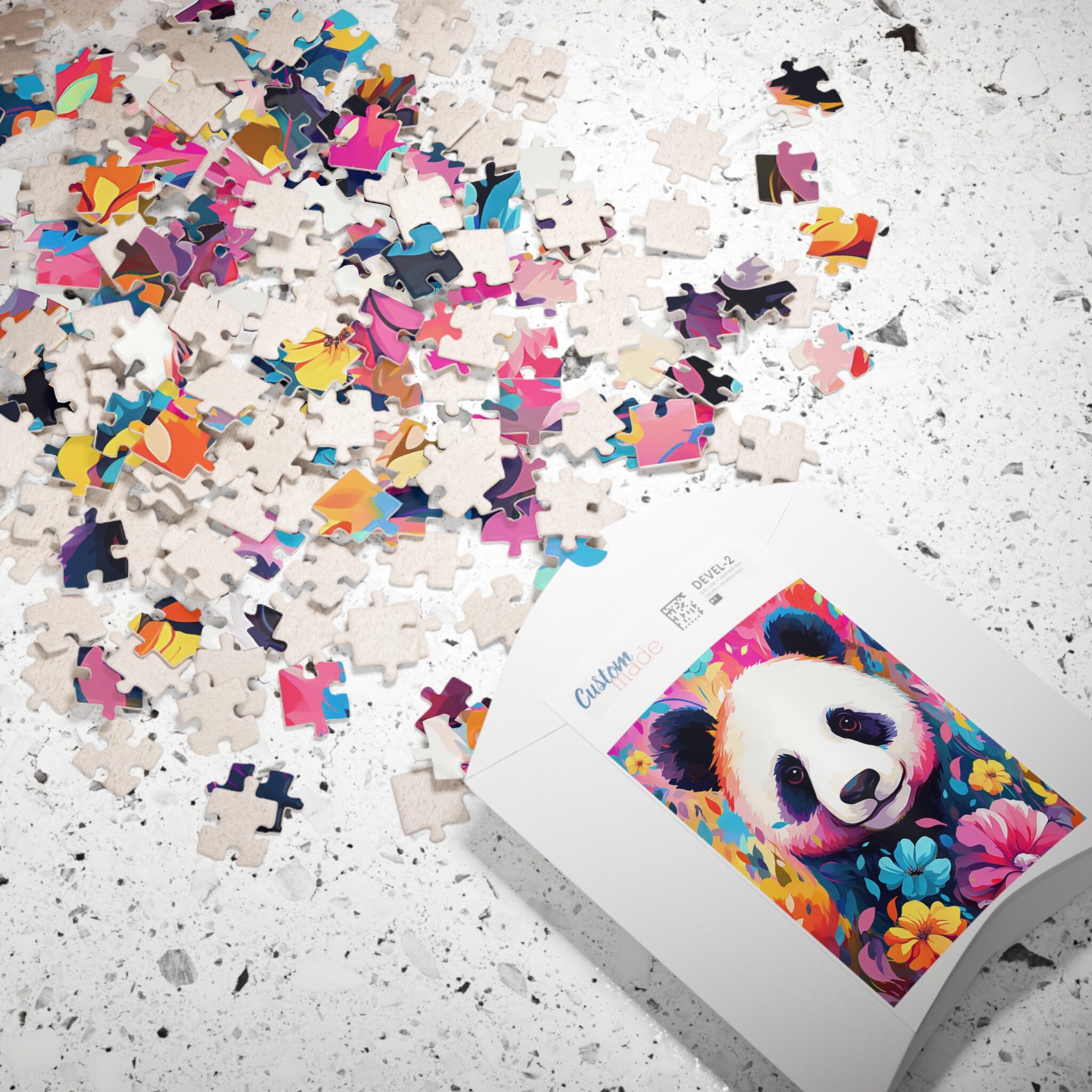 Panda Jigsaw Puzzle, 1000 Pieces Puzzle, Adults Puzzle, Unique Jigsaw ...