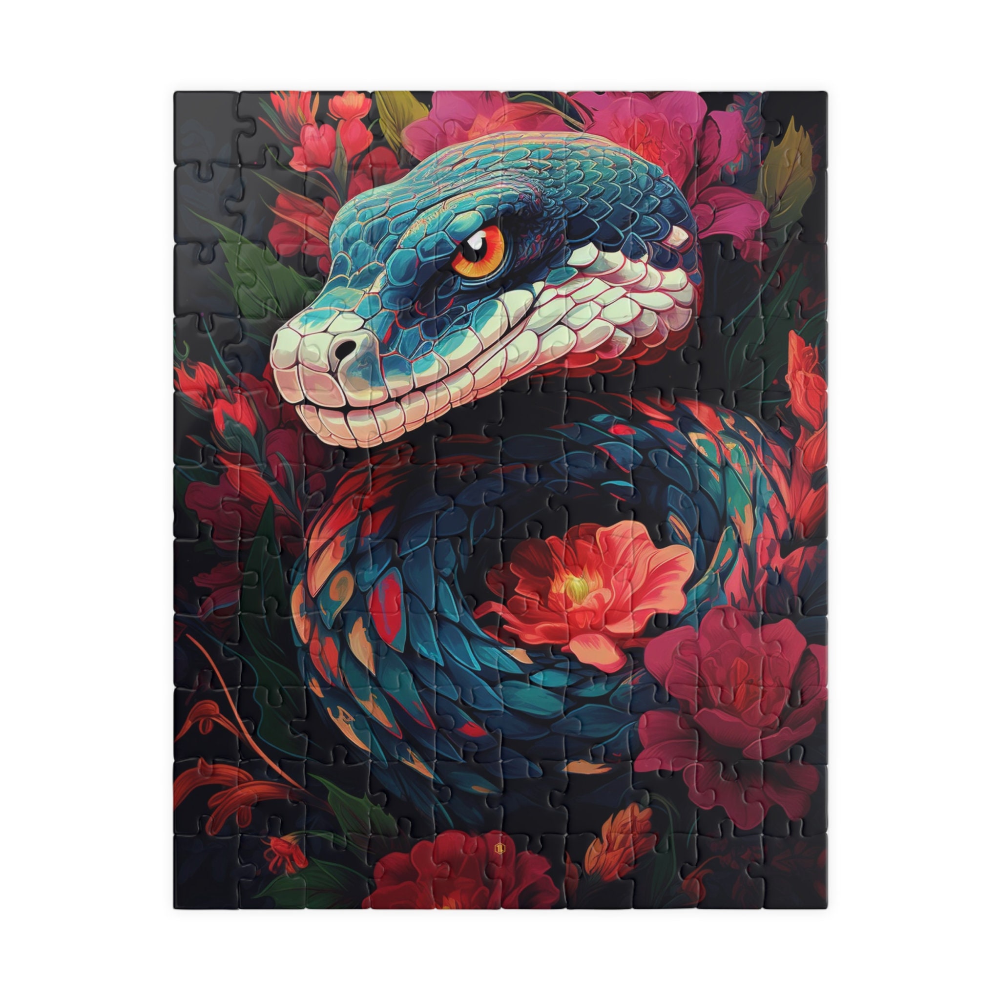 Snake Jigsaw Puzzle, 1000 Pieces Puzzle, Adults Puzzle, Unique Jigsaw ...