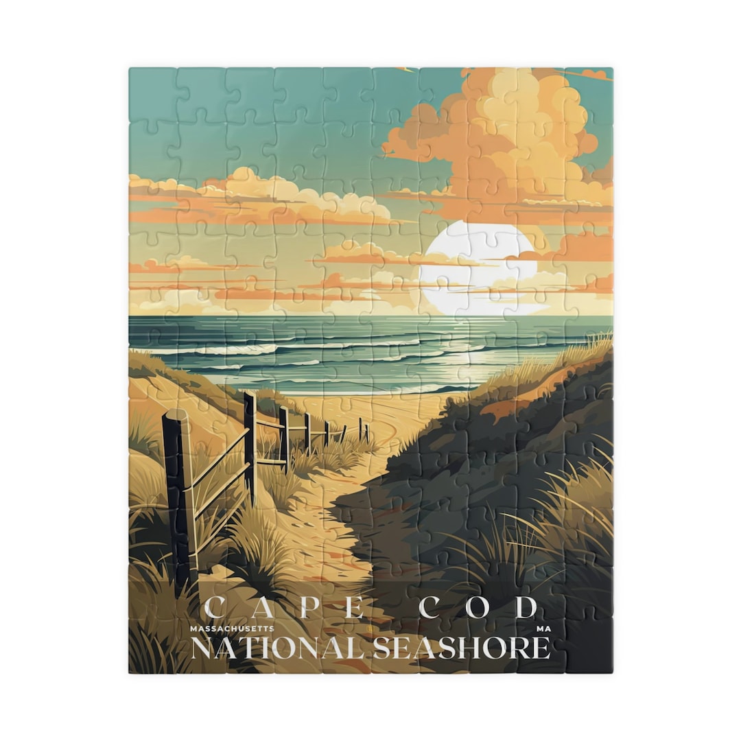 Cape Cod National Seashore Jigsaw Puzzle, 1000 Pieces Puzzle, Adults ...