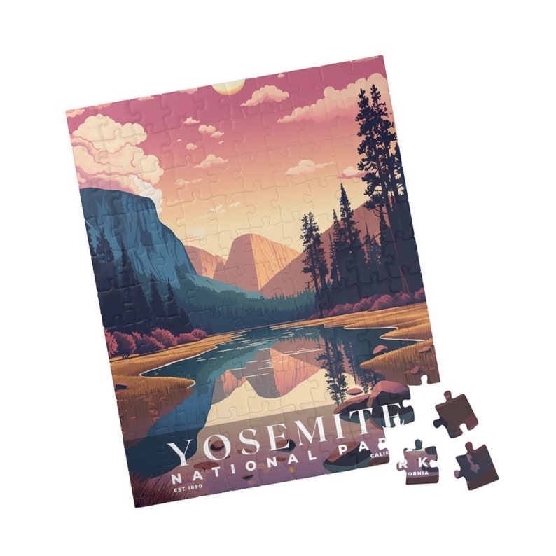 Yosemite National Park Jigsaw Puzzle 1000 Pieces Puzzle - Etsy