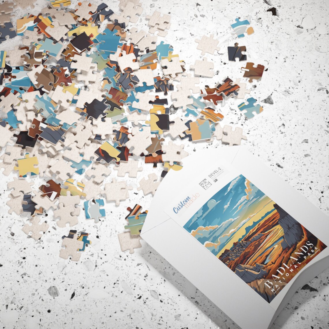 Badlands National Park Jigsaw Puzzle, 1000 Pieces Puzzle, Adults Puzzle ...