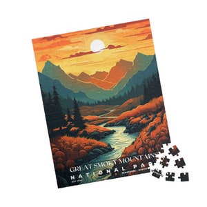 Great Smoky Mountains National Park Jigsaw Puzzle, 1000 Pieces Puzzle ...