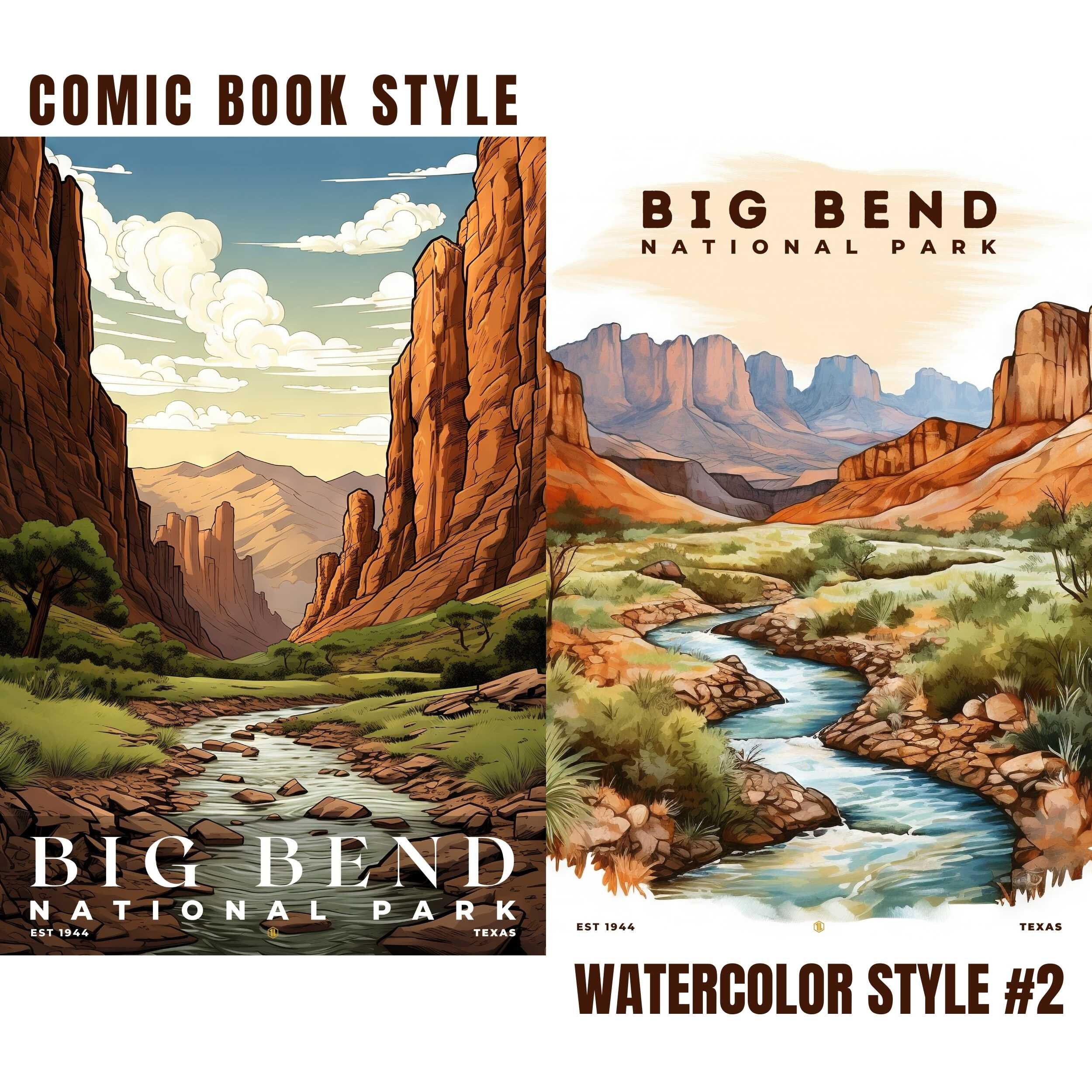 Big Bend National Park Jigsaw Puzzle, 1000 Pieces Puzzle, Adults Puzzle ...