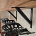 Table Top Brackets C Channel Pack of 2 Wood Table & Countertop for ...