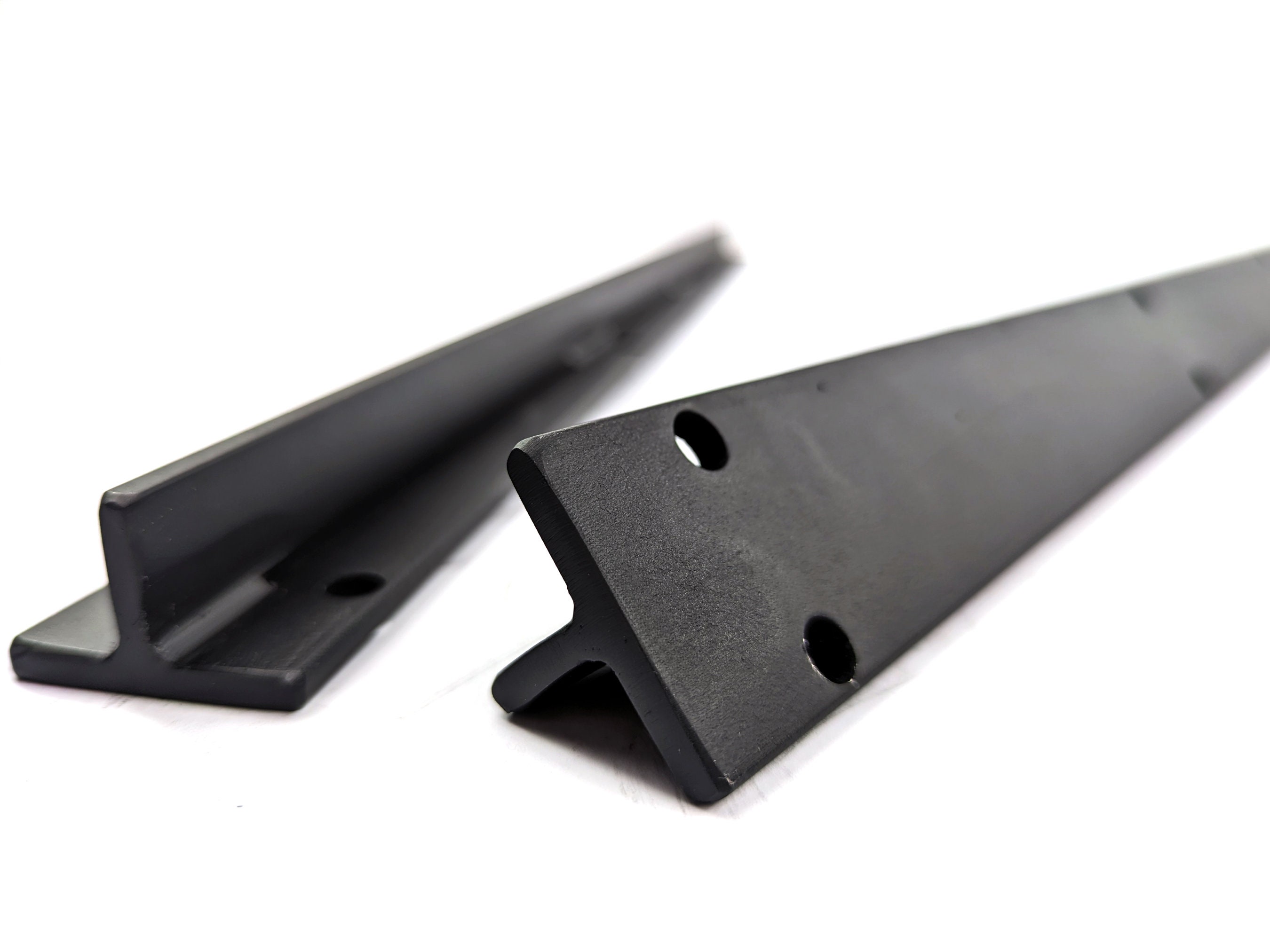 Set of 2 T-shape Steel Table Supports 50cm 65cm 80cm 100cm Custom Made ...