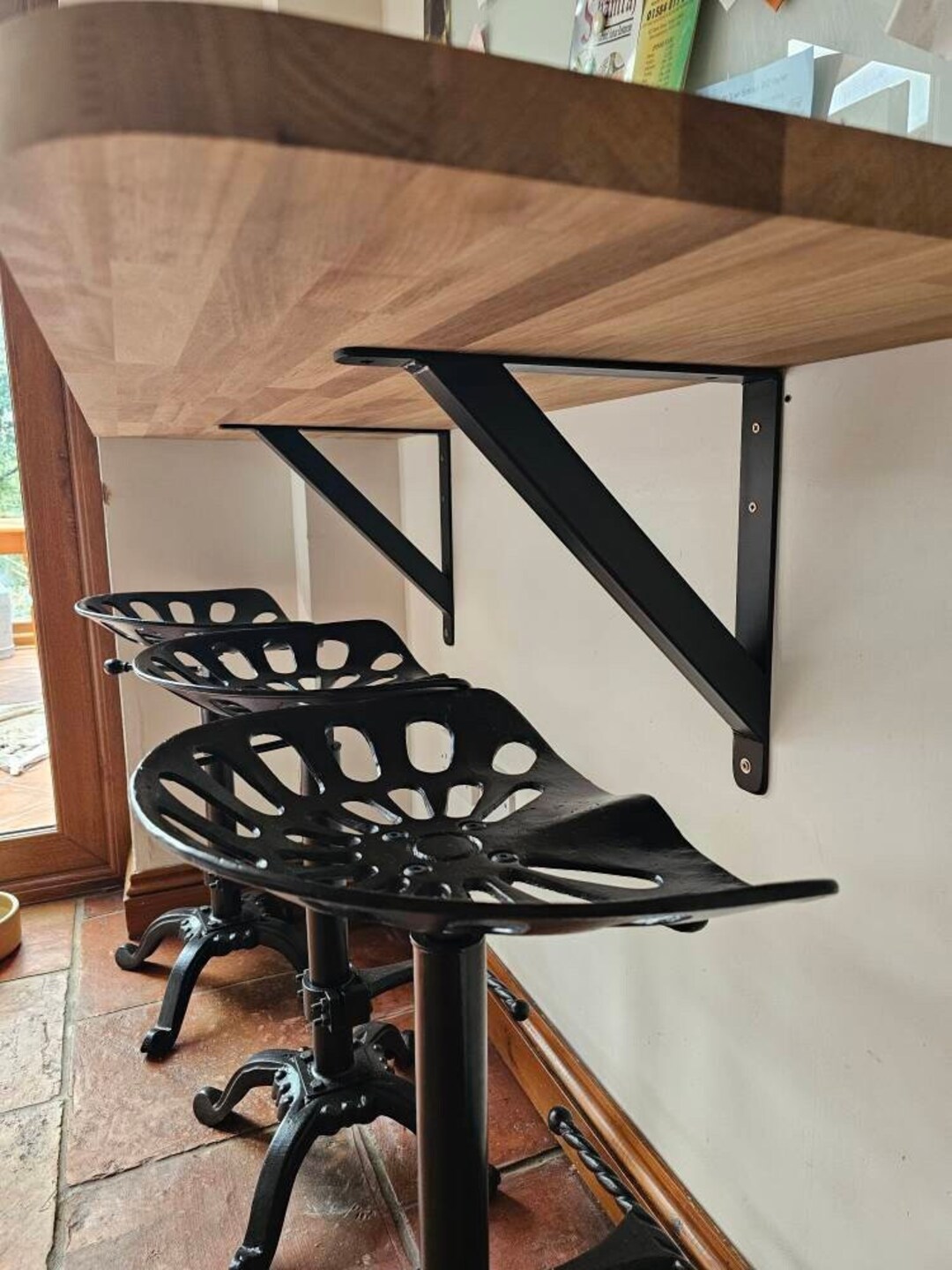 Breakfast Bar Heavy Duty Metal Bracket - Multi-purpose for Shelving ...