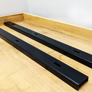 Table Top Brackets C Channel Pack of 2 Wood Table & Countertop for ...