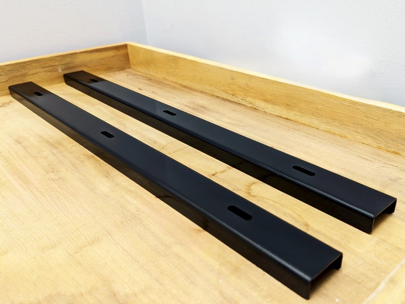 Table Top Brackets C Channel Pack of 2 Wood Table & Countertop for ...