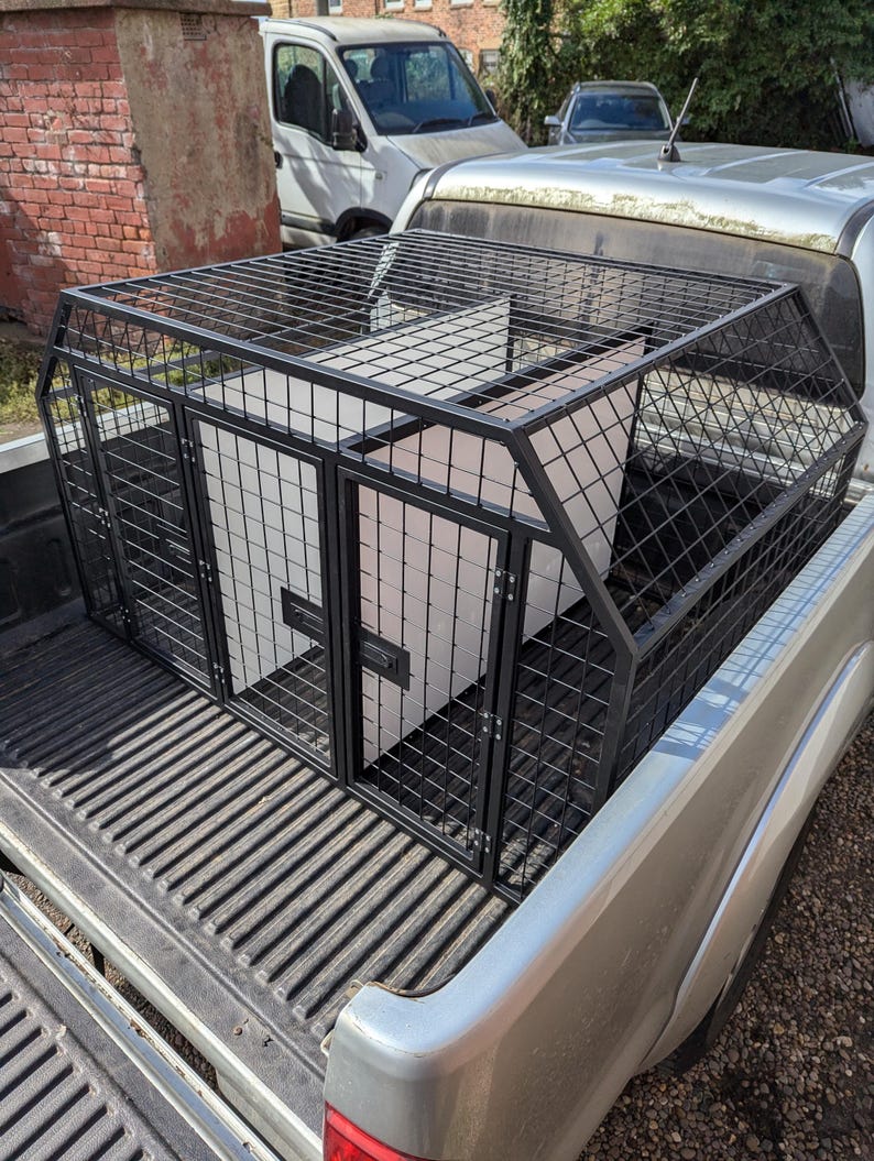 Custom Heavy Duty Dog Cages for Cars, Vans, and Campervans – Ideal for ...