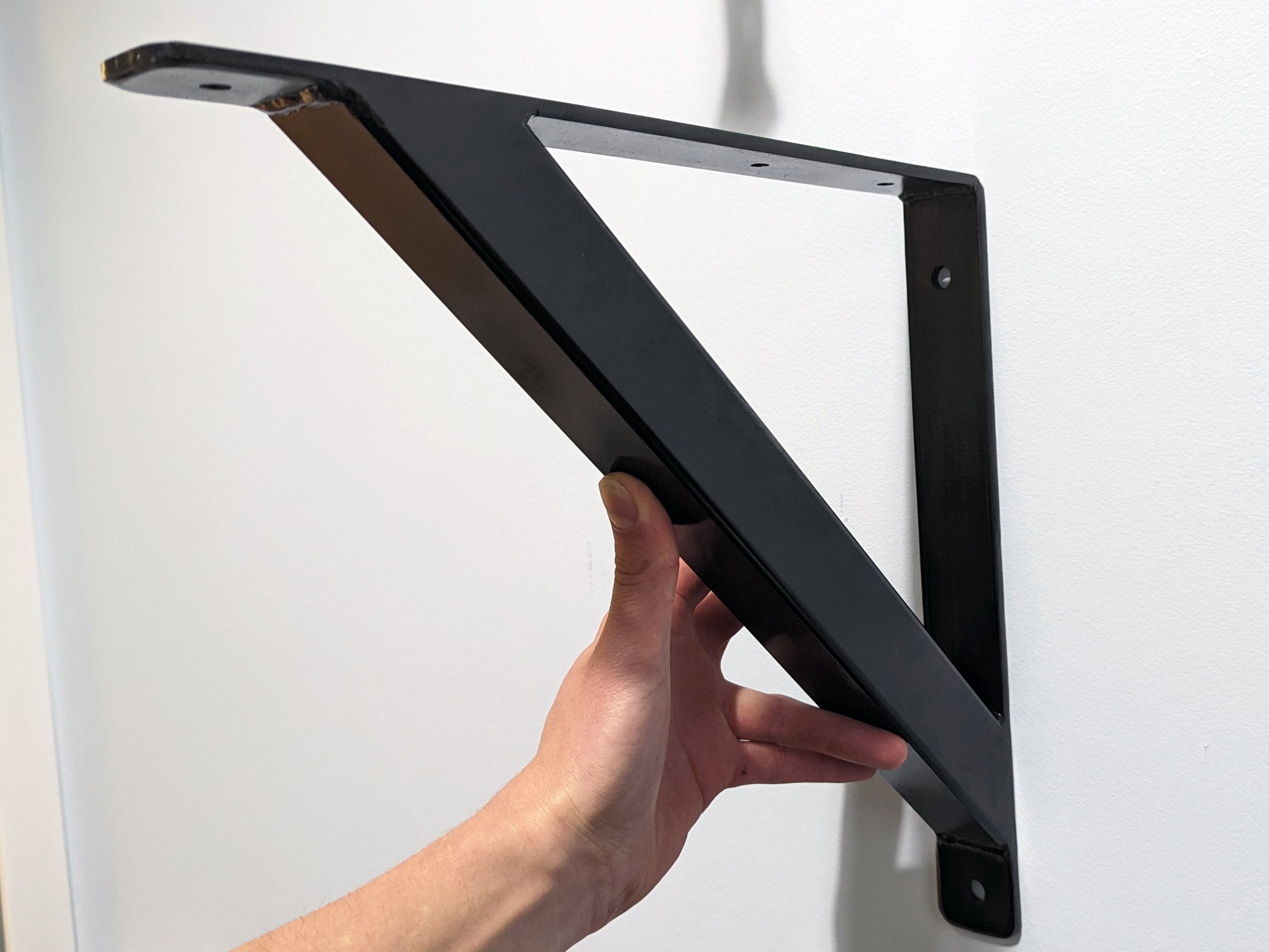 Heavy Duty Metal Bracket - Box Section & Flat Bar Design, Multi-purpose ...