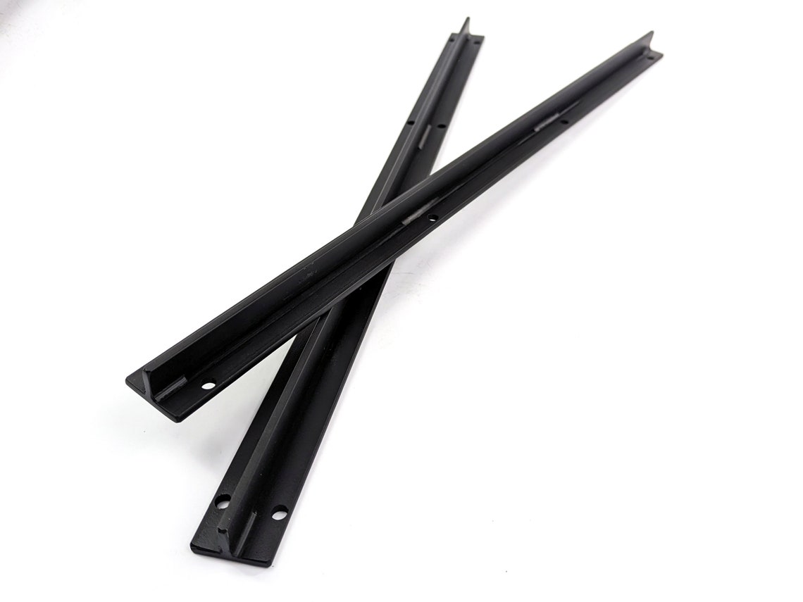Set of 2 T-shape Steel Table Supports 50cm 65cm 80cm 100cm Custom Made ...