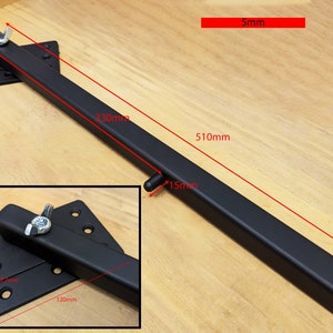 Adjustable Swiveling Arms for Extendable Dining Tables - Space-saving ...