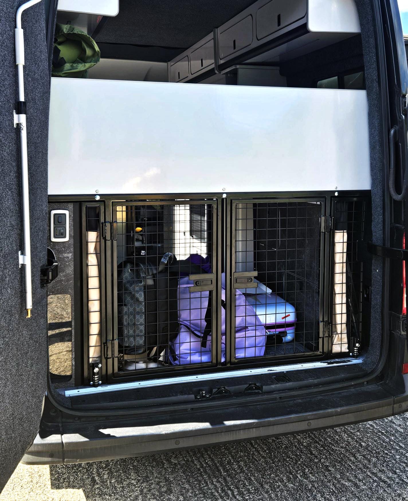 Custom Heavy Duty Dog Cages for Cars, Vans, and Campervans – Ideal for ...
