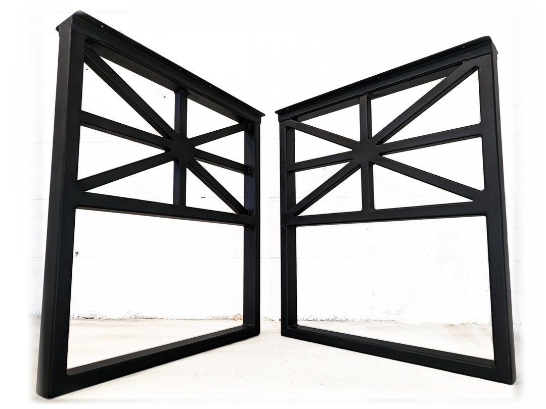 Unique British Metal Table Legs 2 Pack of Steel Legs for DIY Custom ...