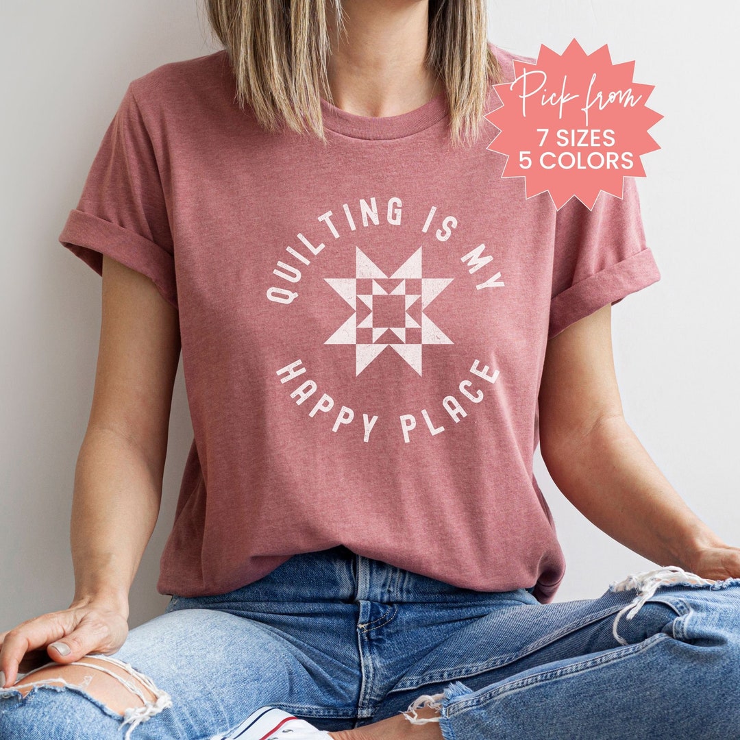 Quilting T-shirt for Quilt Retreat, T-shirt for Quilter, Shirt for ...