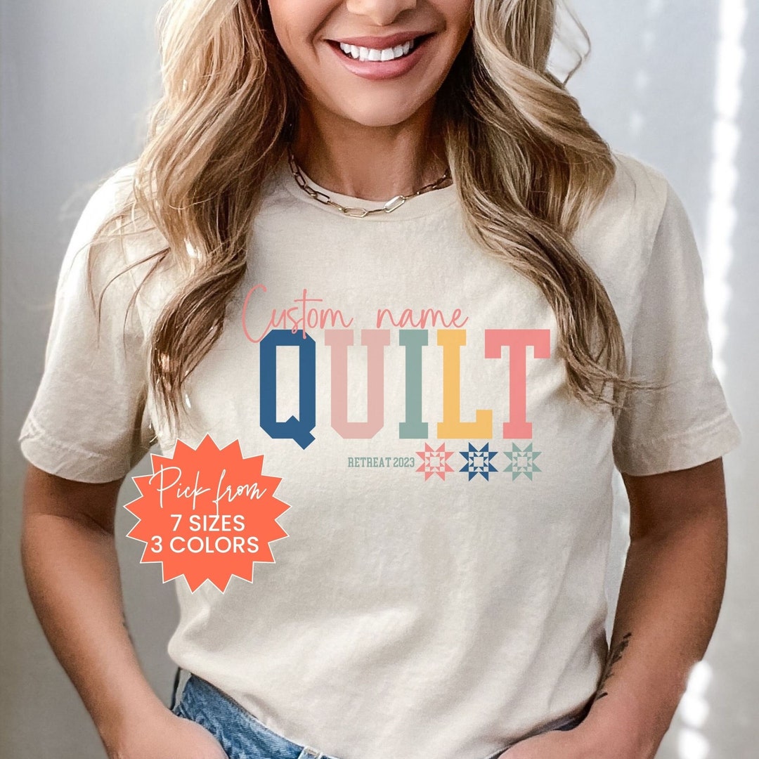 Personalized Quilt Retreat Shirt Custom Quilt Retreat Tshirt Quilt ...