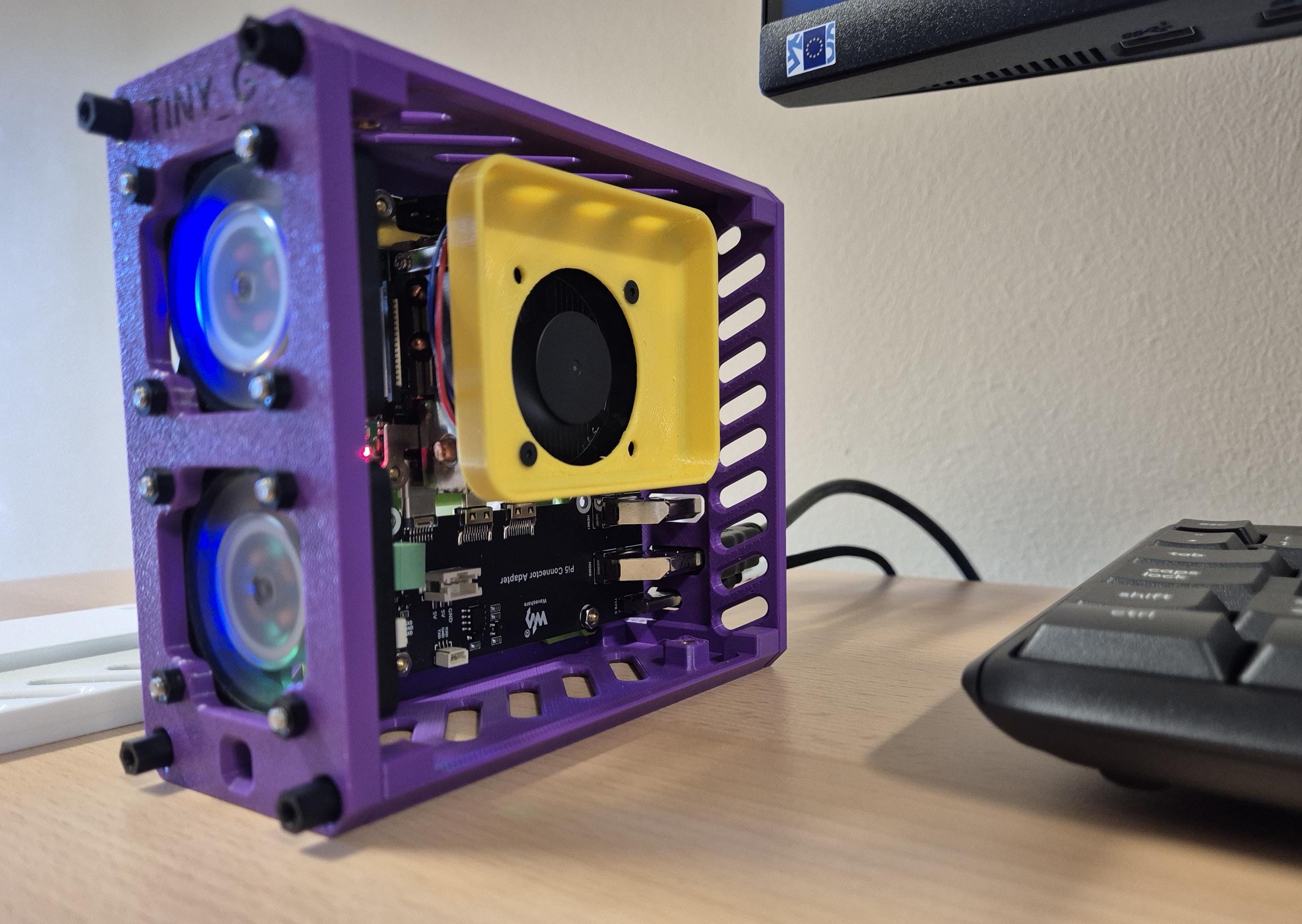 Raspberry Pi Desktop Case - Tiny_g - Etsy