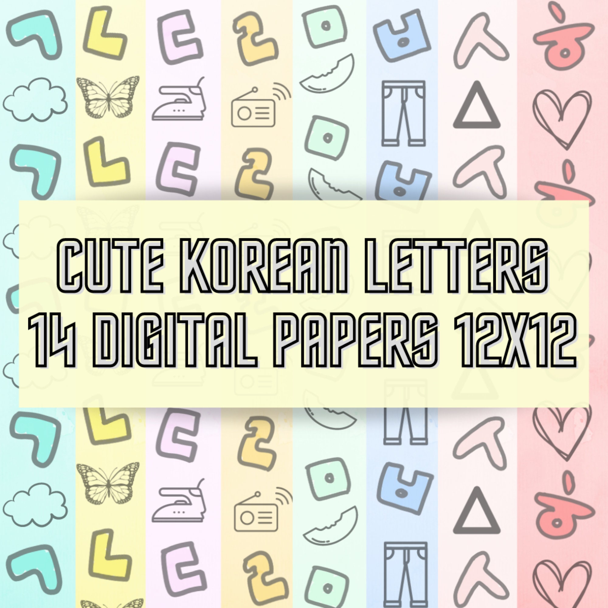 Cute Korean Characters