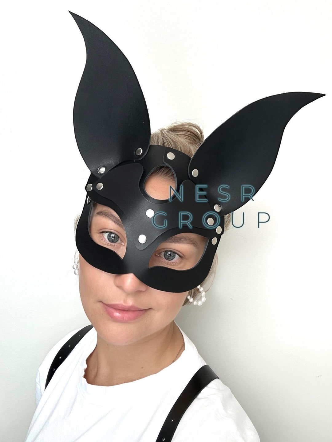Bat Mask in Leather (choose Color) - Etsy