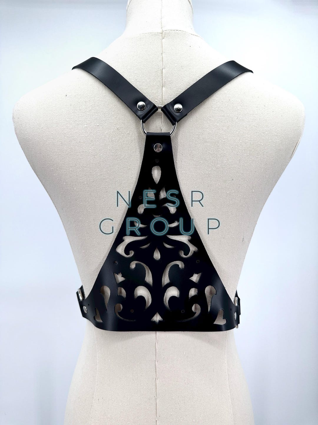 Leather Chest Harness for Woman - Etsy
