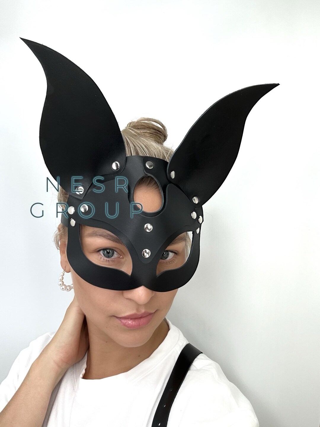 Bat Mask in Leather (choose Color) - Etsy