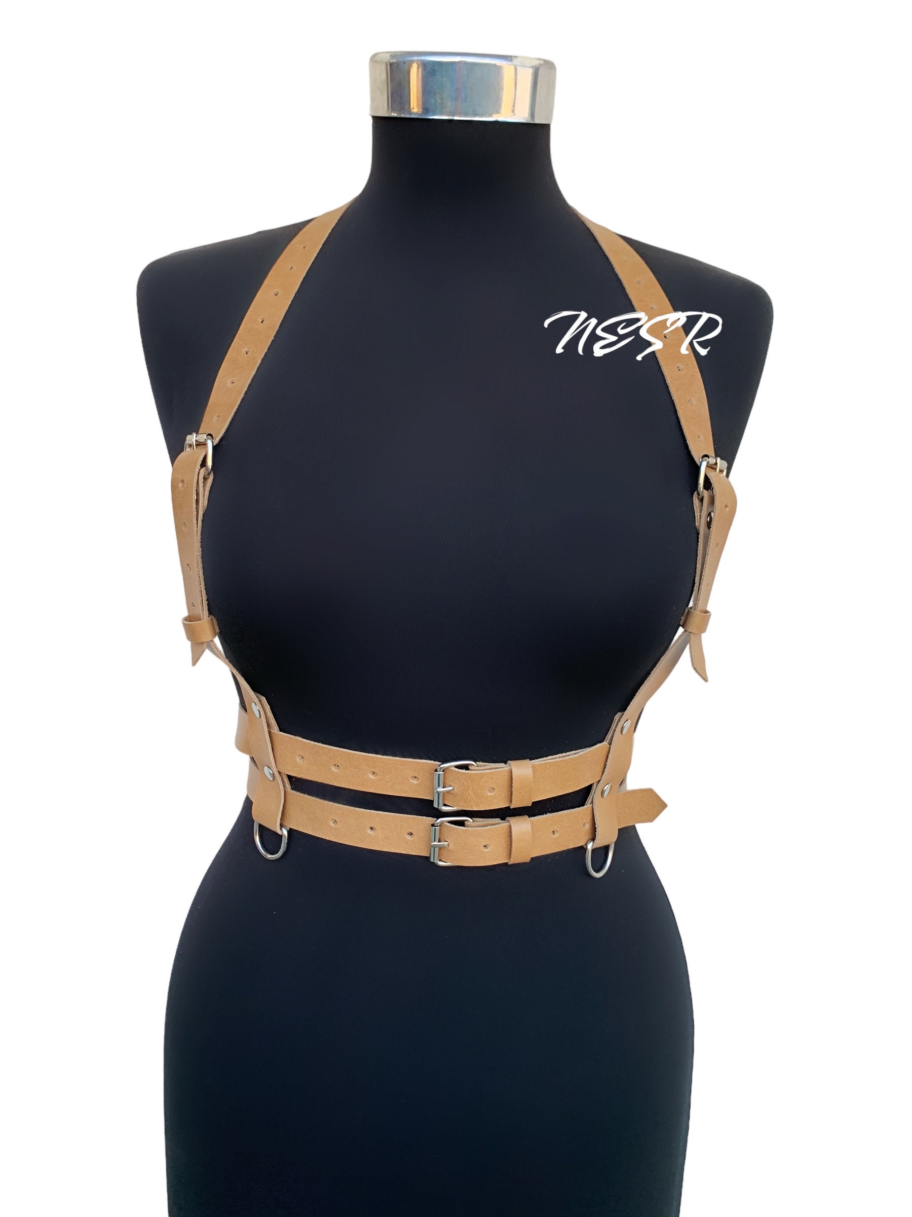 Chest Harness for Woman Lingerie Harness Strappy Gothic - Etsy