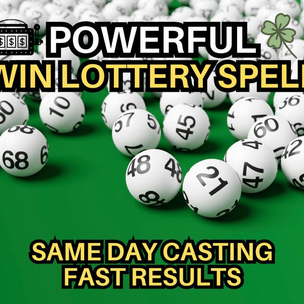 Lottery Spell - Etsy