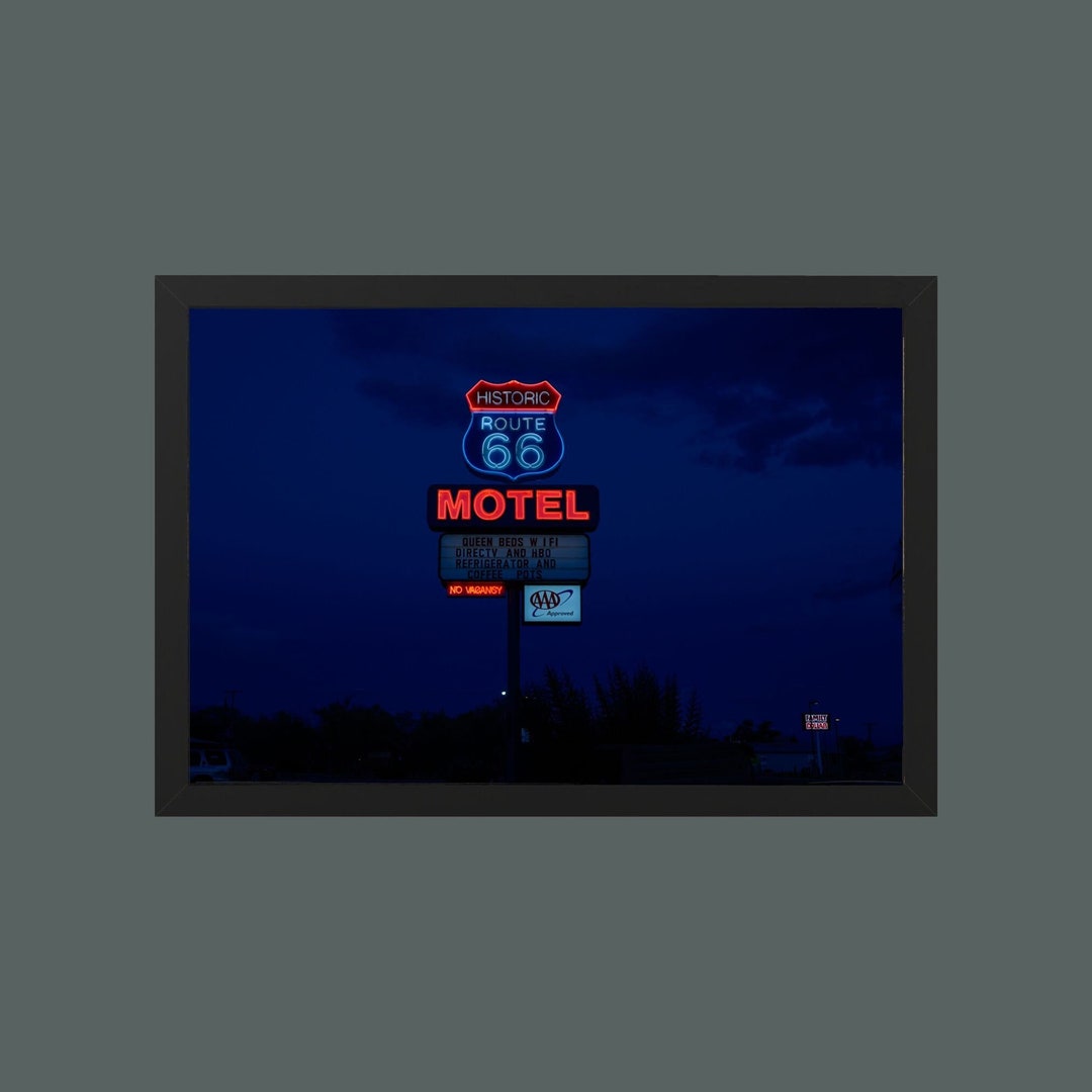 Route 66 Neon Sign, Seligman, Arizona, Route 66, Carol Highsmith ...