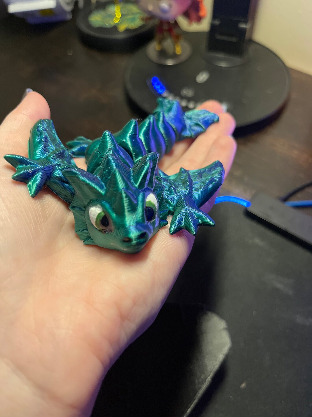 Small 3D Dragon - Etsy