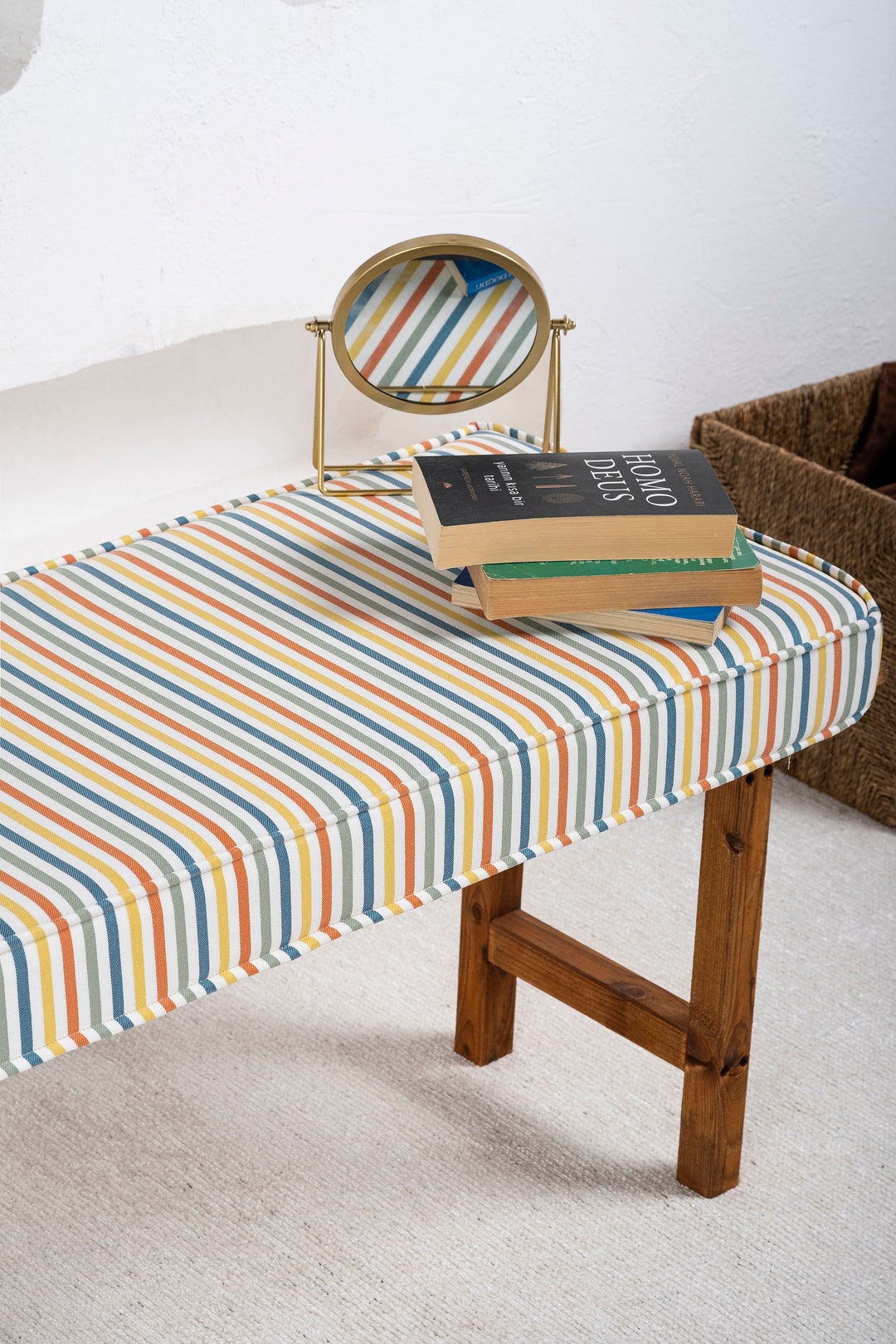 Outdoor Colorful Cushion, Outdoor Bench Cushion, Only Covers, Daybed ...