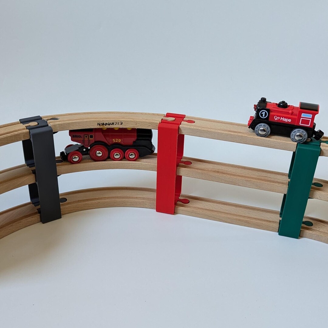 3-level Bridge Supports for Train Track Brio Extension / Lillabo ...