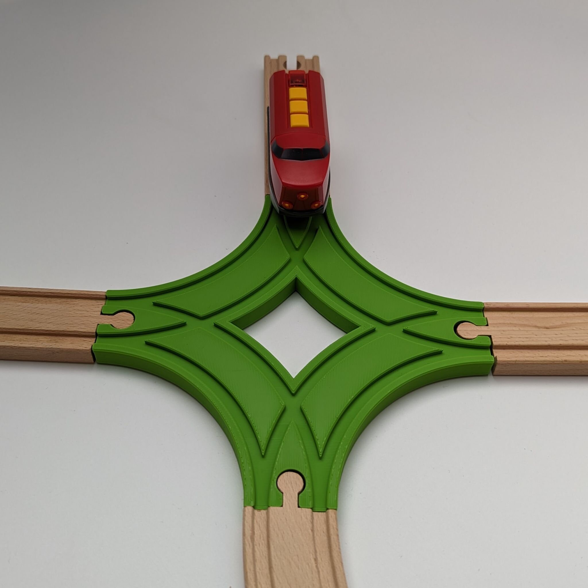 4-way Corner Intersection Train Track for Brio Extension / Lillabo ...