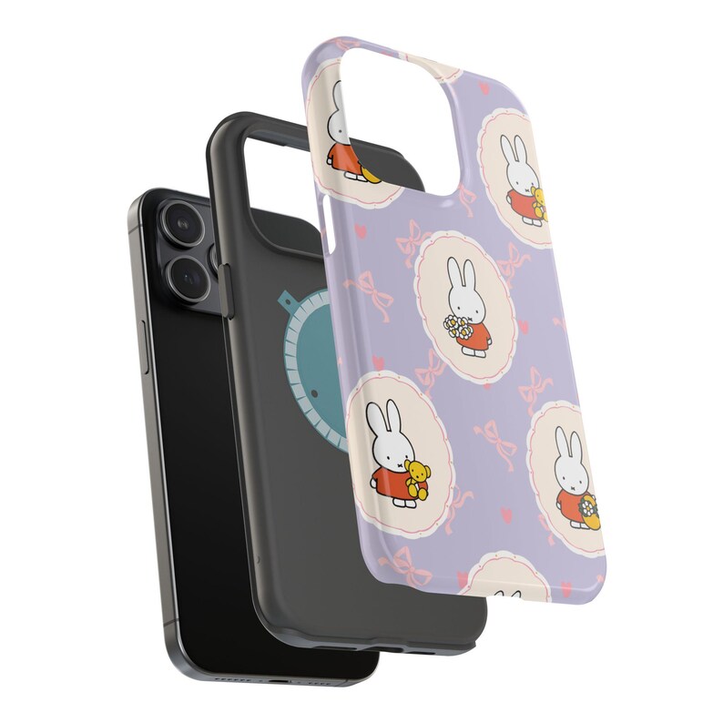 Miffy, Kawaii Aesthetic, Purple Hardshell Cover, Magsafe, Protective ...